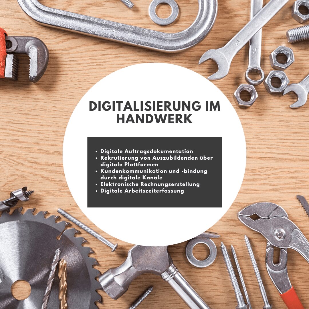 Digitalisierung im Handwerk Herausforderungen und Chancen