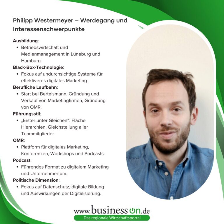 Philipp Westermeyer: OMR-Gründer & Innovator